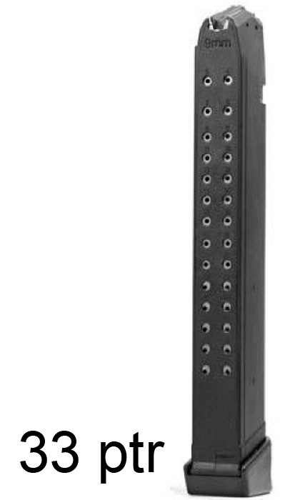 Glockmagasin 33 ptr till Ruger PC Carbine (9x19) :: Aj vapen